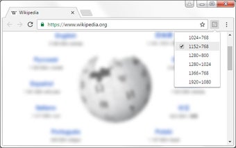 Window Resizer for Google Chrome - Extension Download