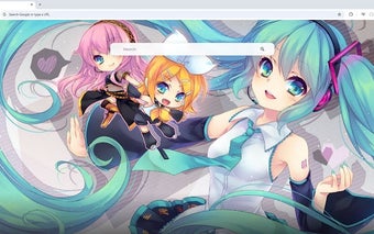 Miku Chibi Wallpaper for Google Chrome - Extension Download