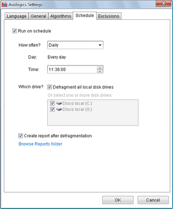 Auslogics Disk Defrag Portable - Descargar