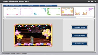 Glitter Frame GIF Maker - Download