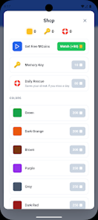 Blue Memory Game: Train Brain para Android - Descargar