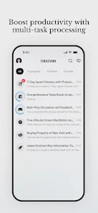Manus AI pour Android - Télécharger