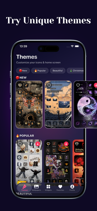 ThemeKit: Icons Pack Widgets para iPhone - Descargar