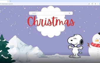 Snoopy Christmas Wallpaper para Google Chrome - Extensión Descargar