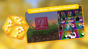 Android 용 Lucky BlockSkyblock Minecraft - 다운로드