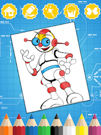 Robots Coloring Pages para Android - Descargar