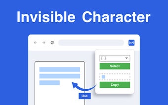 Invisible Character for Google Chrome - Extension Download