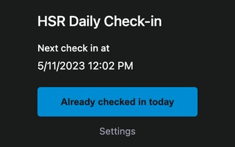 HSR Daily Check-in for Google Chrome - Extension Download