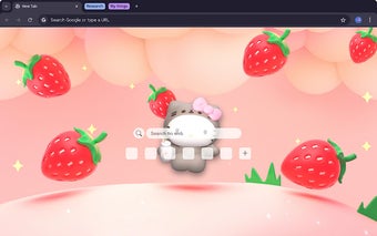 Hello Kitty Live Wallpaper para Google Chrome - Extension Descargar