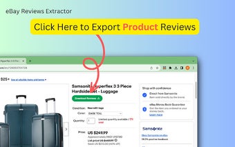 eBay Reviews Extractor para Google Chrome - Extensão Download