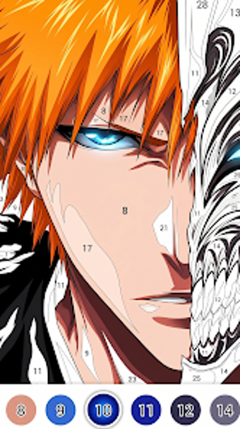 Anime Coloring Game Color Fan สำหรับ Android - ดาวน์โหลด