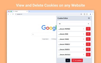 Cookie Editor for Google Chrome - Extension Download