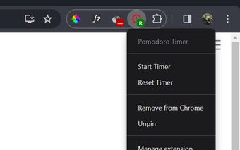 Pomodoro Timer pour Google Chrome - Extension Télécharger