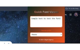 Quick Font Viewer for Google Chrome - Extension Download
