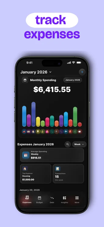 BYB: Budget & Expenses Tracker para iPhone - Descargar