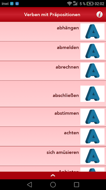 Verben mit Präpositionen 2020 APK para Android - Descargar