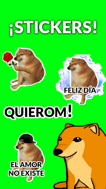 Stickers de Cheems doge para Android - Descargar