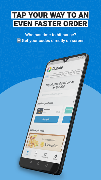 Dundle: Prepaid Cards eGifts for Android - Download
