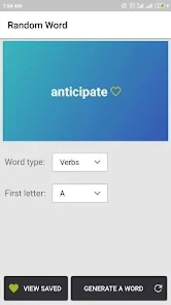 Random Word Generator Per Android Download