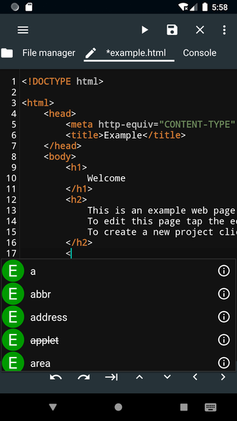 WebCode - ide for html css an APK para Android - Descargar WebCode - ide for html css an APK para Android - Descargar