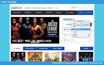 Font Picker for Google Chrome - Extension Download