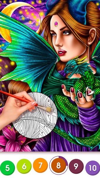 secret stories coloring pages