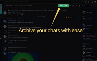 Discord Chat Exporter - Archive chats with ease für Google Chrome ...
