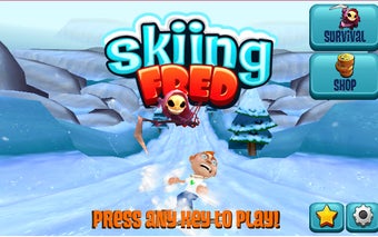 Skiing Fred - Unblocked Games na Google Chrome - Rozszerzenie Download