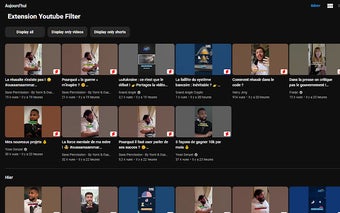 Youtube Filter Extension for Google Chrome - Extension Download
