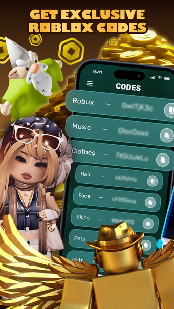 Get Robux Codes for Roblox для iPhone — Скачать