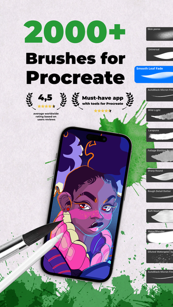 BRUSH: Brushes for Procreate para iPhone - Descargar