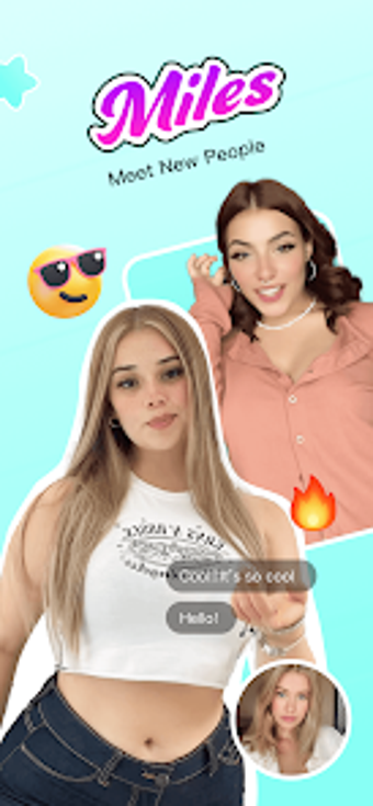 Miles - Video chat online for Android - Download
