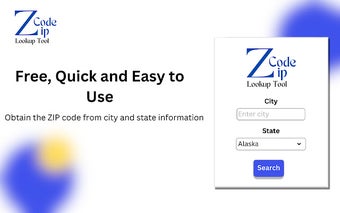 Zip Code Lookup Tool for Google Chrome - Extension Download
