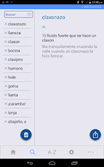 Larousse Diccionario Avanzado de Español para Android - Descargar