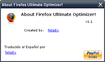 Firefox Ultimate Optimizer - Descargar