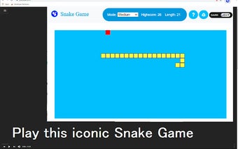 Offline Snake Game for Google Chrome ™ para Google Chrome - Extensão Download