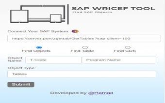 SAP WRICEF Tool für Google Chrome - Erweiterung Download
