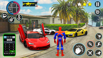 Spider Game Mafia Rope Hero 3D na Android - Download