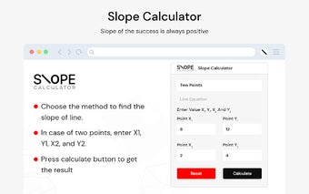 Slope Calculator for Google Chrome - Extension Download