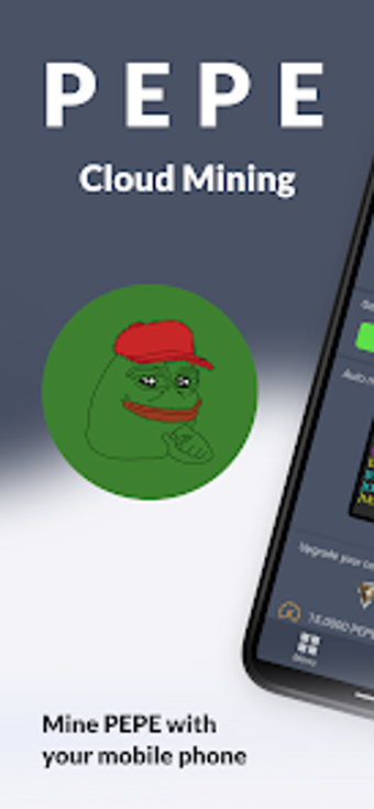 Pepe cloud mining for Android - Download