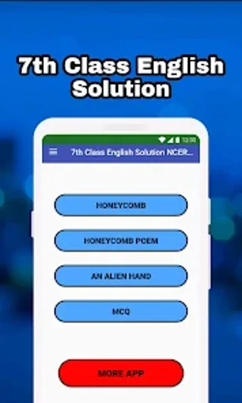 7th Class English Solution MCQ Android 7th Class English Solution MCQ Android
