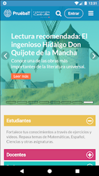 PruébaT para Android - Descargar PruébaT para Android - Descargar