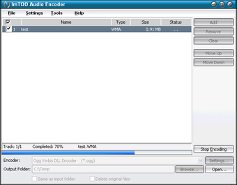 ImTOO Audio Encoder - Descargar