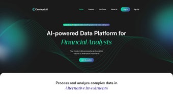 AI 비즈니스를 위한 Centauri AI - 리뷰, 기능 및 사용 사례