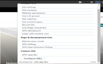 SharePoint Quicklinks para Google Chrome - Extensión Descargar
