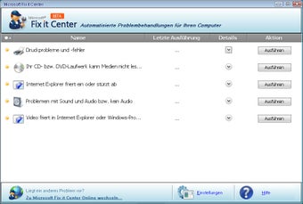 Microsoft Fix It Center - Download