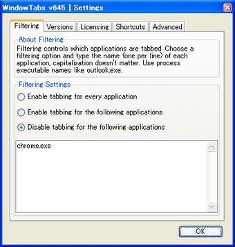 WindowTabs - 無料・ダウンロード