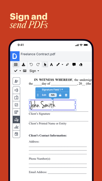 DocHub: Simple PDF Form Editor for iPhone - Download