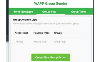 WAPP Group Sender para Google Chrome - Extensão Download