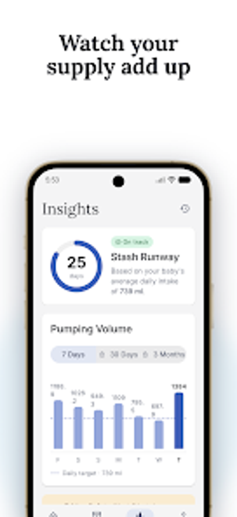PumpStash: Breast Milk Tracker na Android - Download